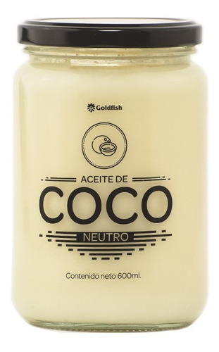 Aceite De Coco Neutro x 600ml (Goldfish) - Coquitos Venado