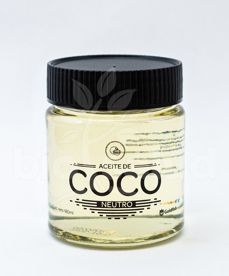 Aceite De Coco Neutro x 180ml (Goldfish) - Coquitos Venado