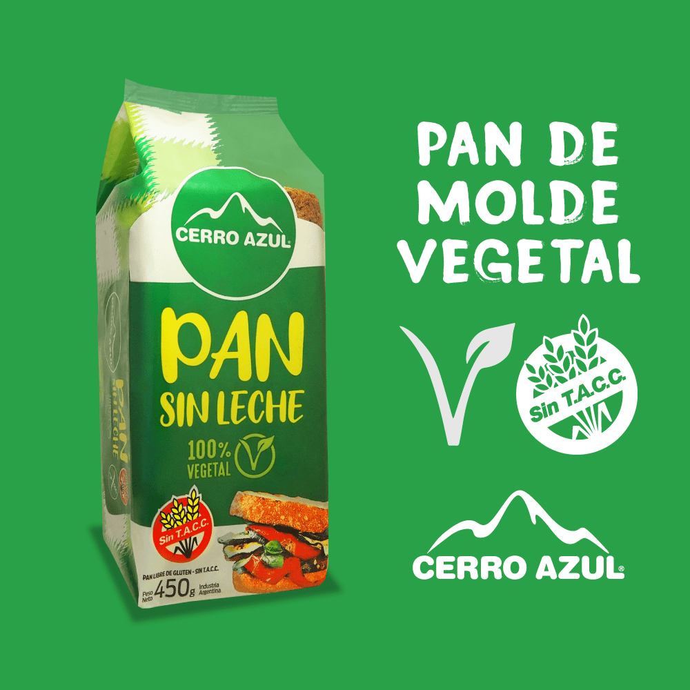 Pan Cerro Azul Vegano/Celiaco - Coquitos Venado